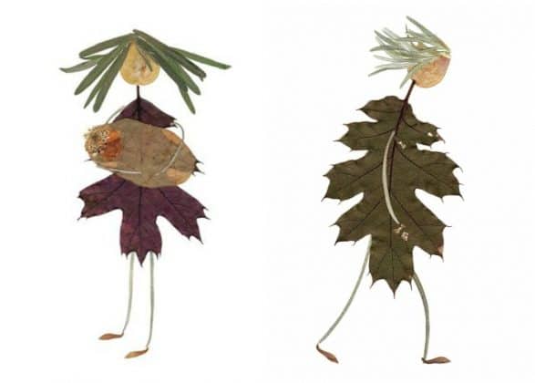 20+ Activităţi Simple cu Frunze. Crafturi de Toamnă Creative | GOKID!