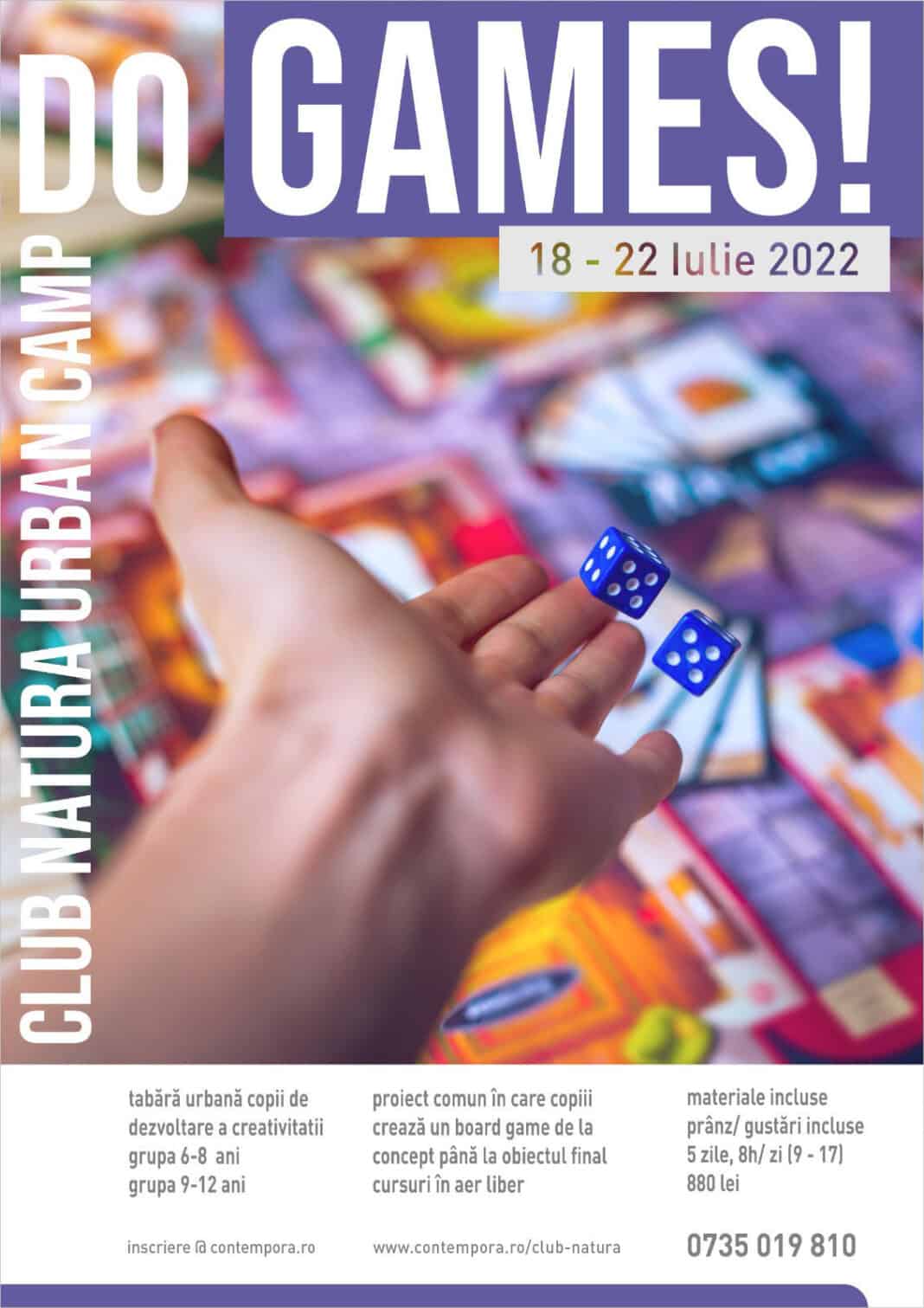 5+ Tabere Urbane Creative Club Natura in 2022 | 27 Iunie - 12 August | 6-14 Ani - GOKID!