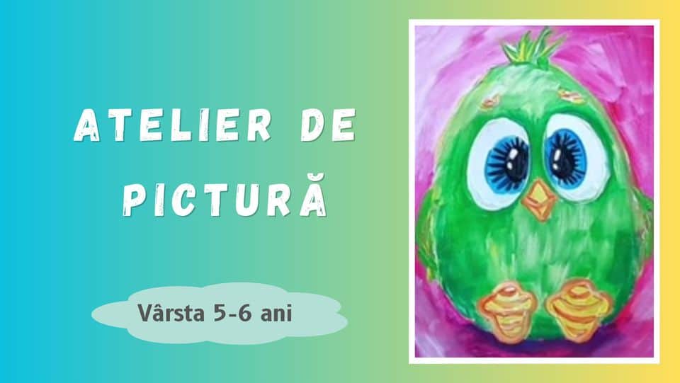 Atelier de pictură pentru copii 5-6 ani Colour World - Constanta - GOKID!